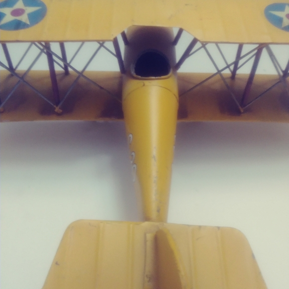 Curtis JN | Toys | Curtis Jn4 Jenny Yellow S2 Model Barnstorming Metal ...